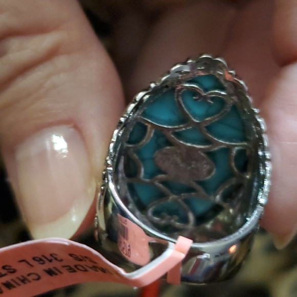 unknown | Jewelry | Womens Size 9 Turquoise Ring | Poshmark